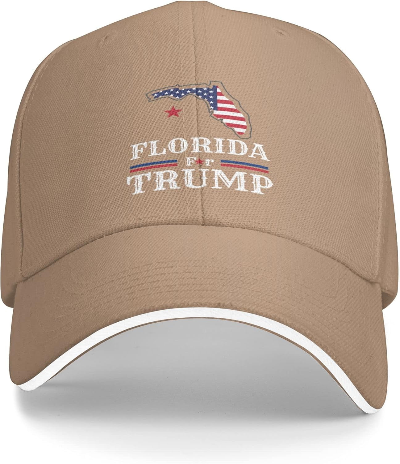 Trump 2024 Florida Map Florida for Trump Hat Baseball Caps Unisex ...