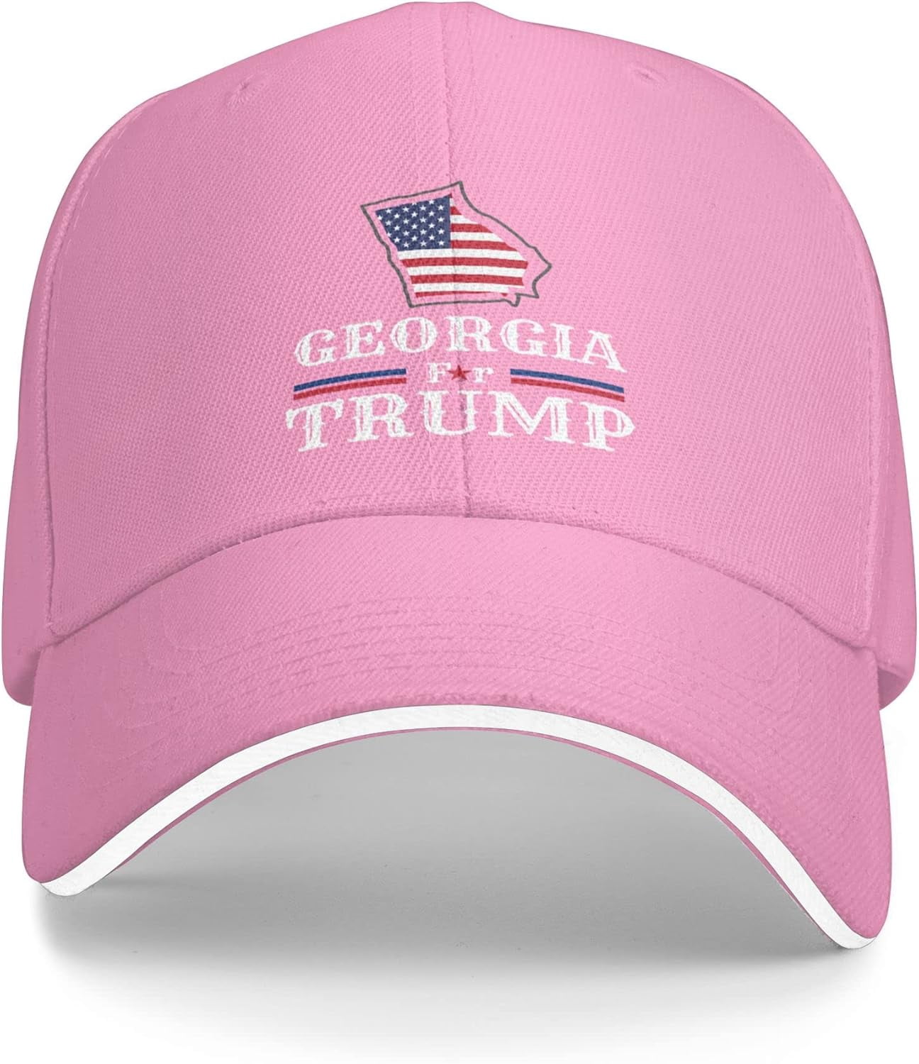 Trump 2024 Georgia Map Georgia for Trump Hat Baseball Caps Unisex ...