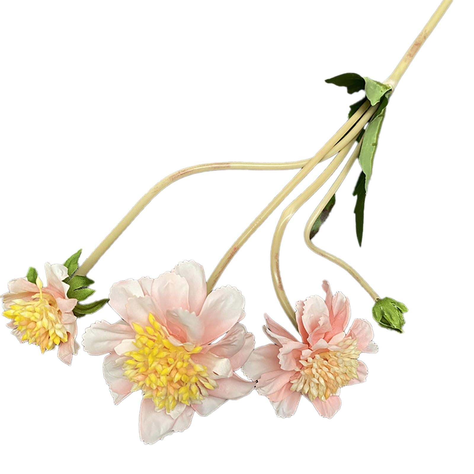 Trump 2024 HQ Malan Flower Artificial Silk Flower 4 Heads Full Flowers ...