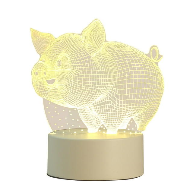 Trump 2024 HQ Pig Night light Plastic KTV Adjustable Lights Motion ...