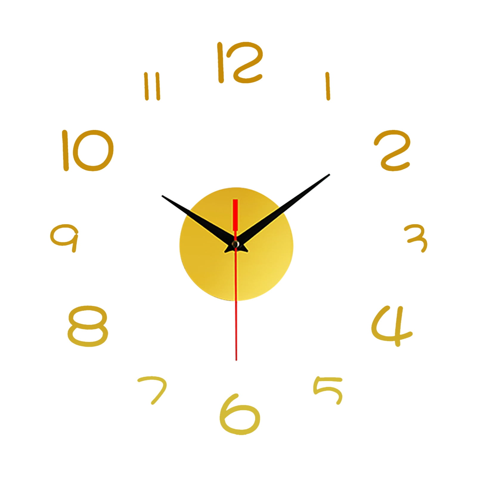Trump 2024 HQ Quartz Number Clock 1123-Inch Home 3D Decoration Clock ...
