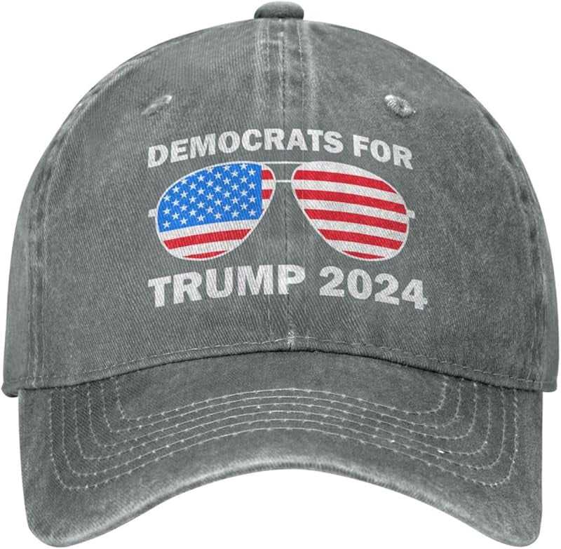 Trump 2024 Hat Democrats for Trump 2024 Hat for Men Baseball Hat ...