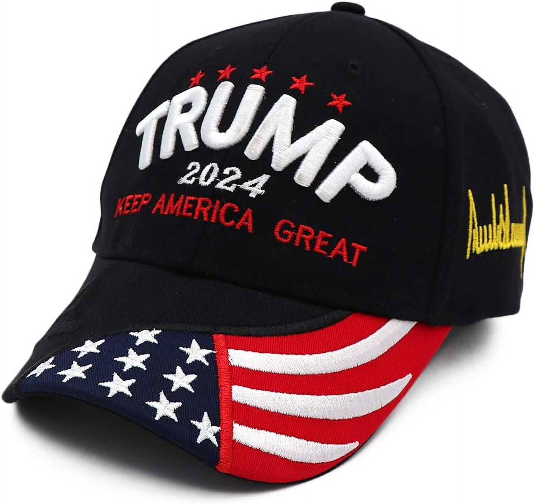 Trump 2024 Hat, Donald Trump 2024 MAGA Hat Embroidery Adjustable Take ...