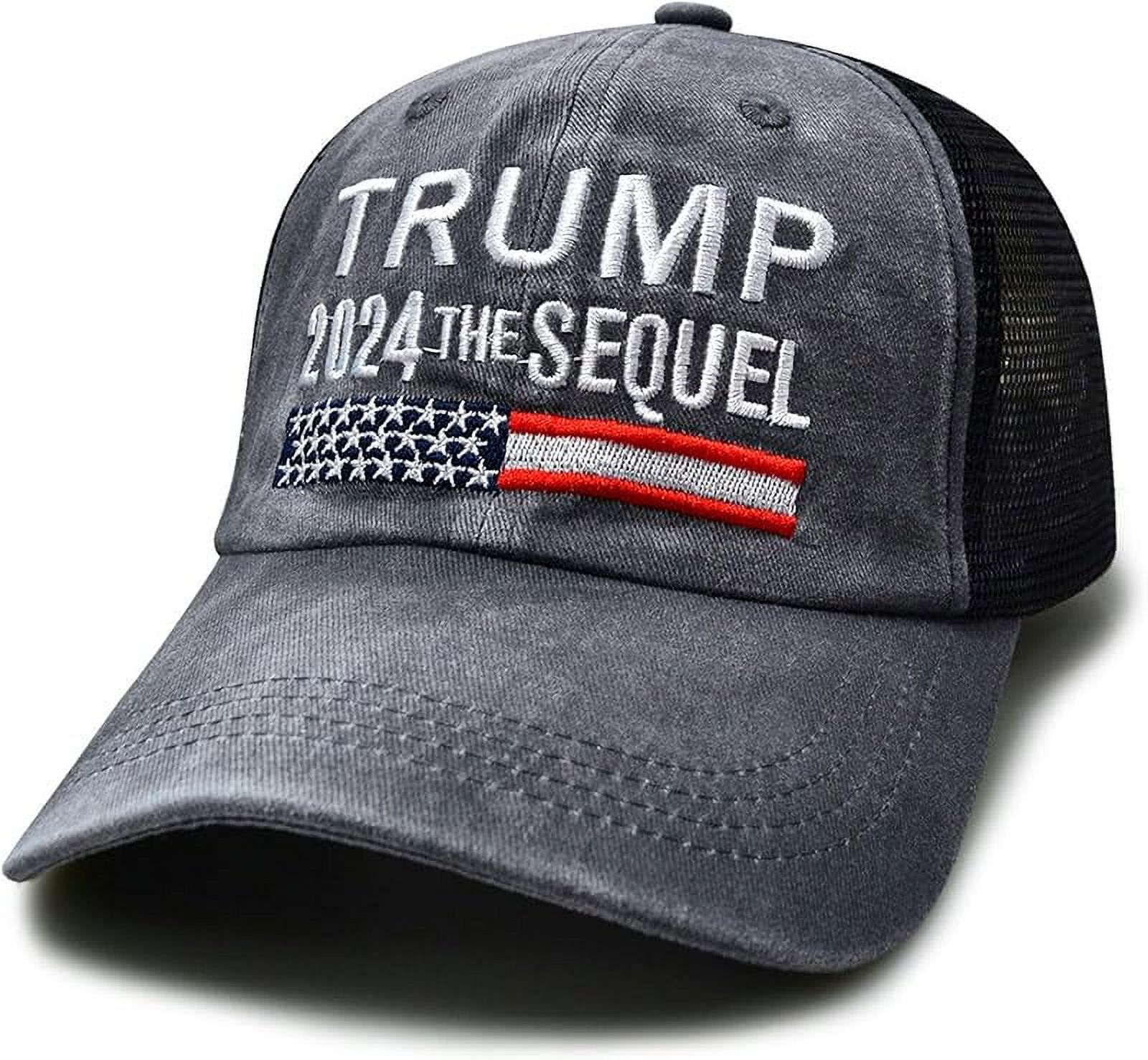 Trump 2024 Hat, Great Again Hat, Classic Simple USA Flag Baseball Cap ...