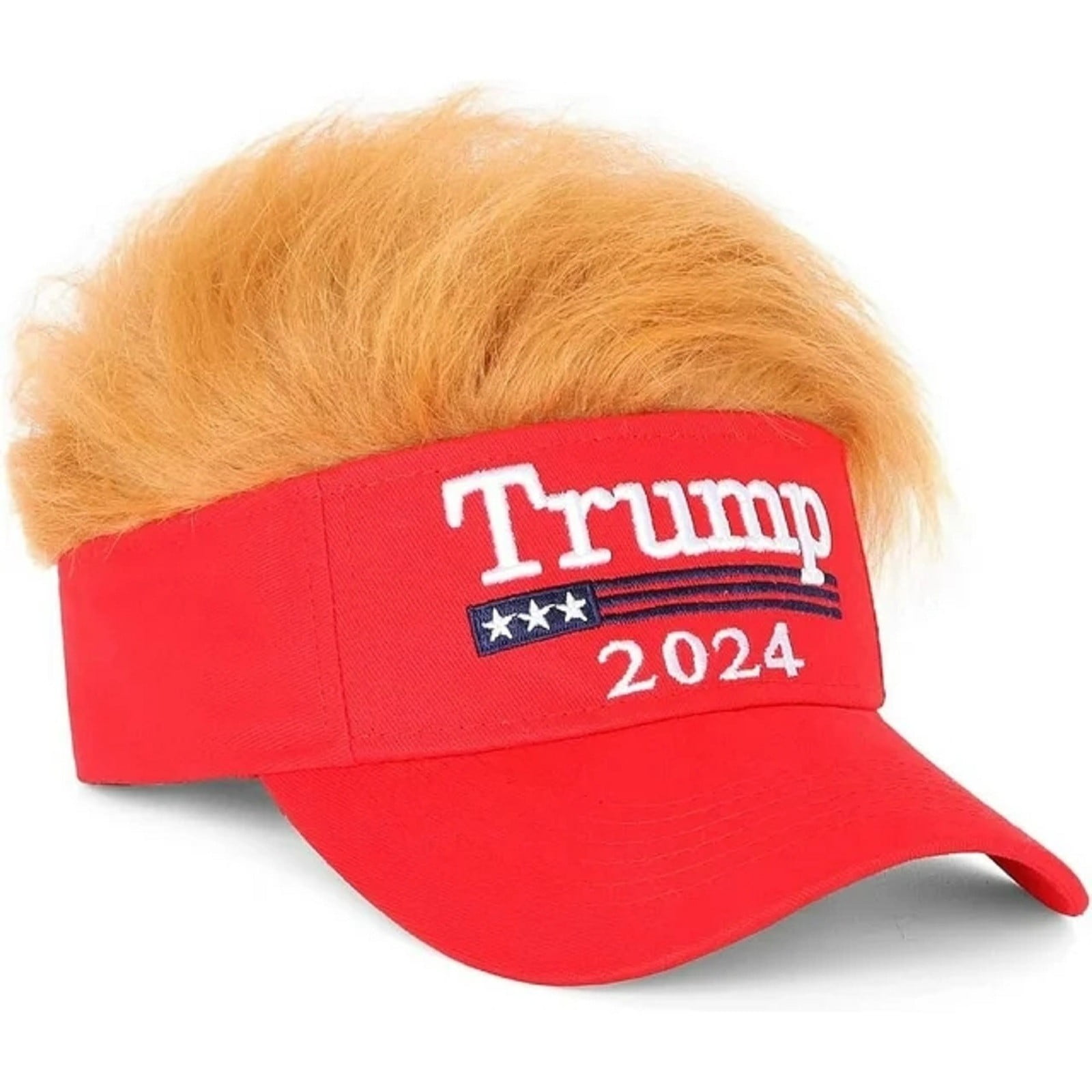 Trump 2024 Hat with Hair, DEJUPE Trump Make America Great Again Trump ...