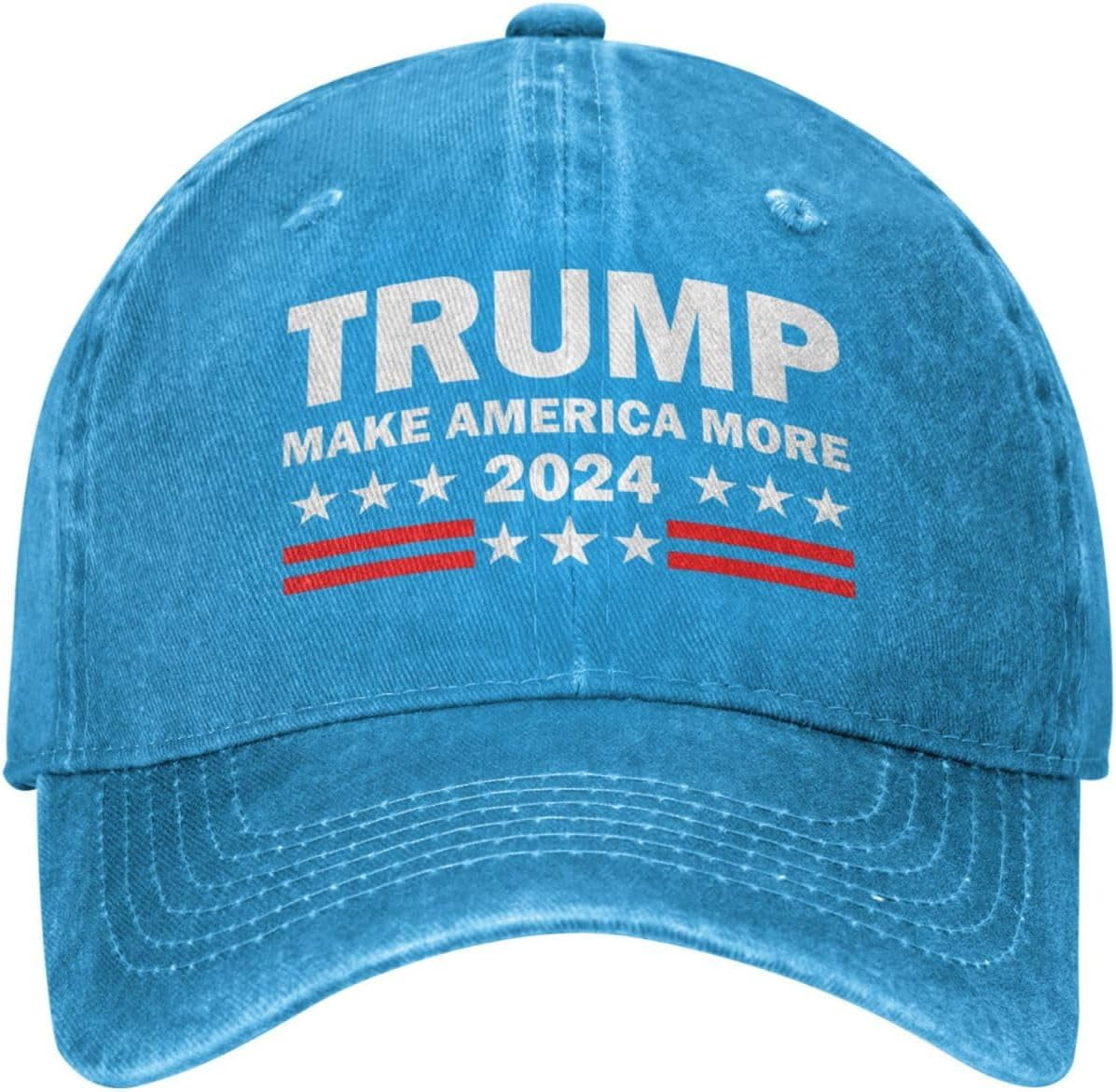 Trump 2024 Hat Trump 2024 Make America More Cap for Men Baseball Cap ...