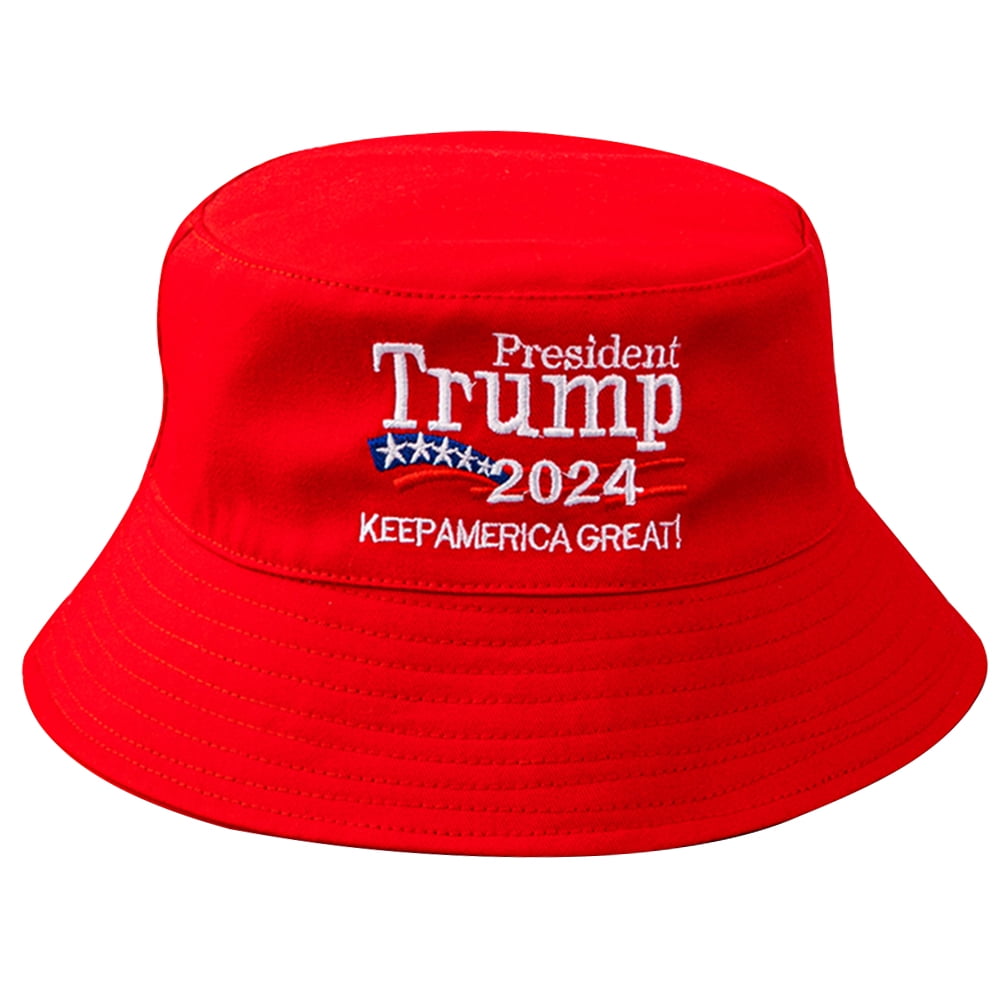 Trump 2024 Keep America Great Hat Breathable Beach Sun Hat Embroidered ...