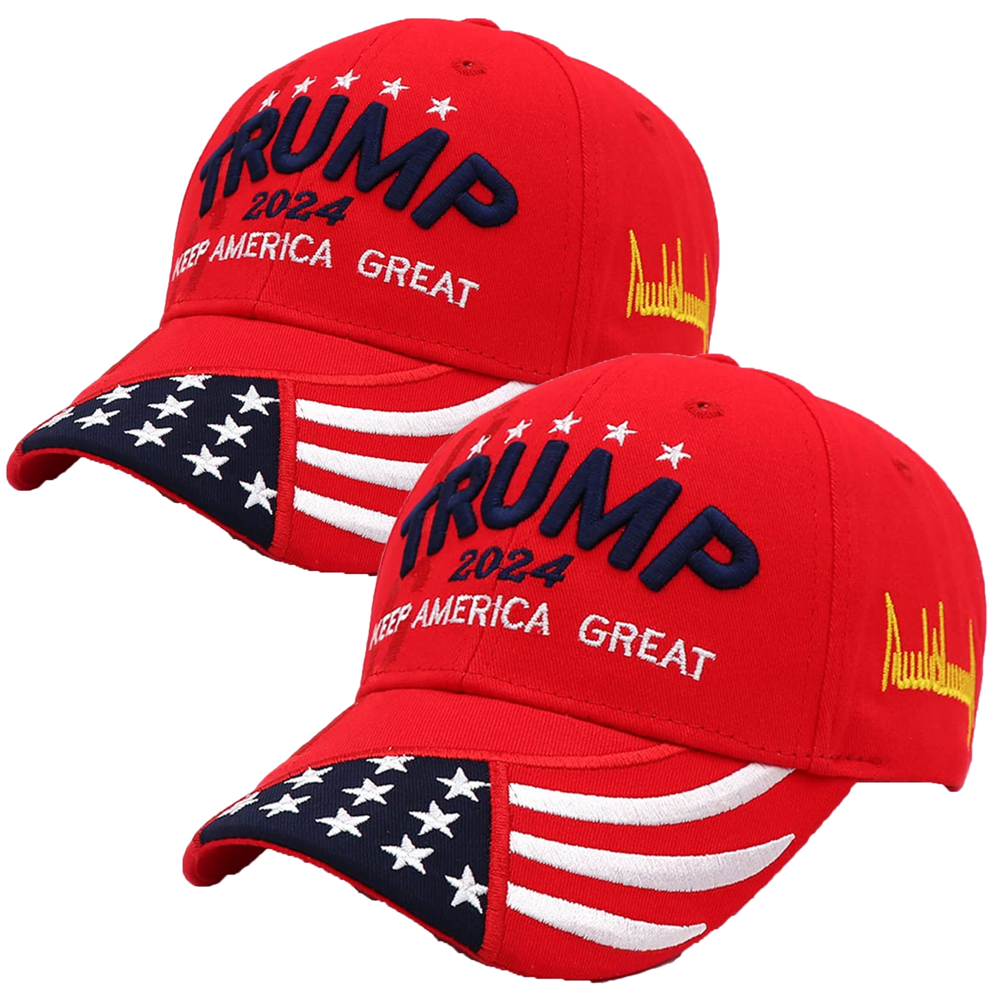 Trump 2024 MAGA Hat Make America Great Again Donald Trump Slogan with ...