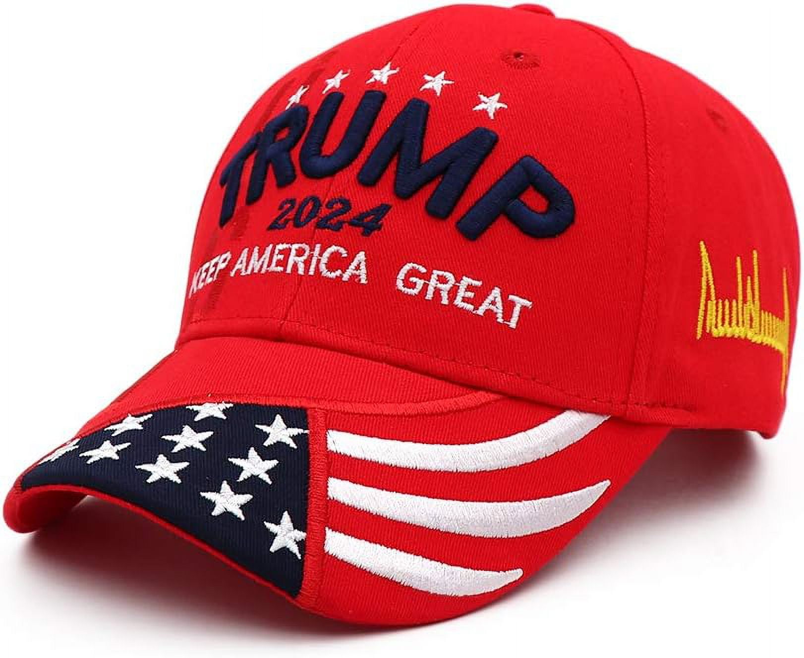 Trump 2024 MAGA Hat Make America Great Again Donald Trump Slogan with ...