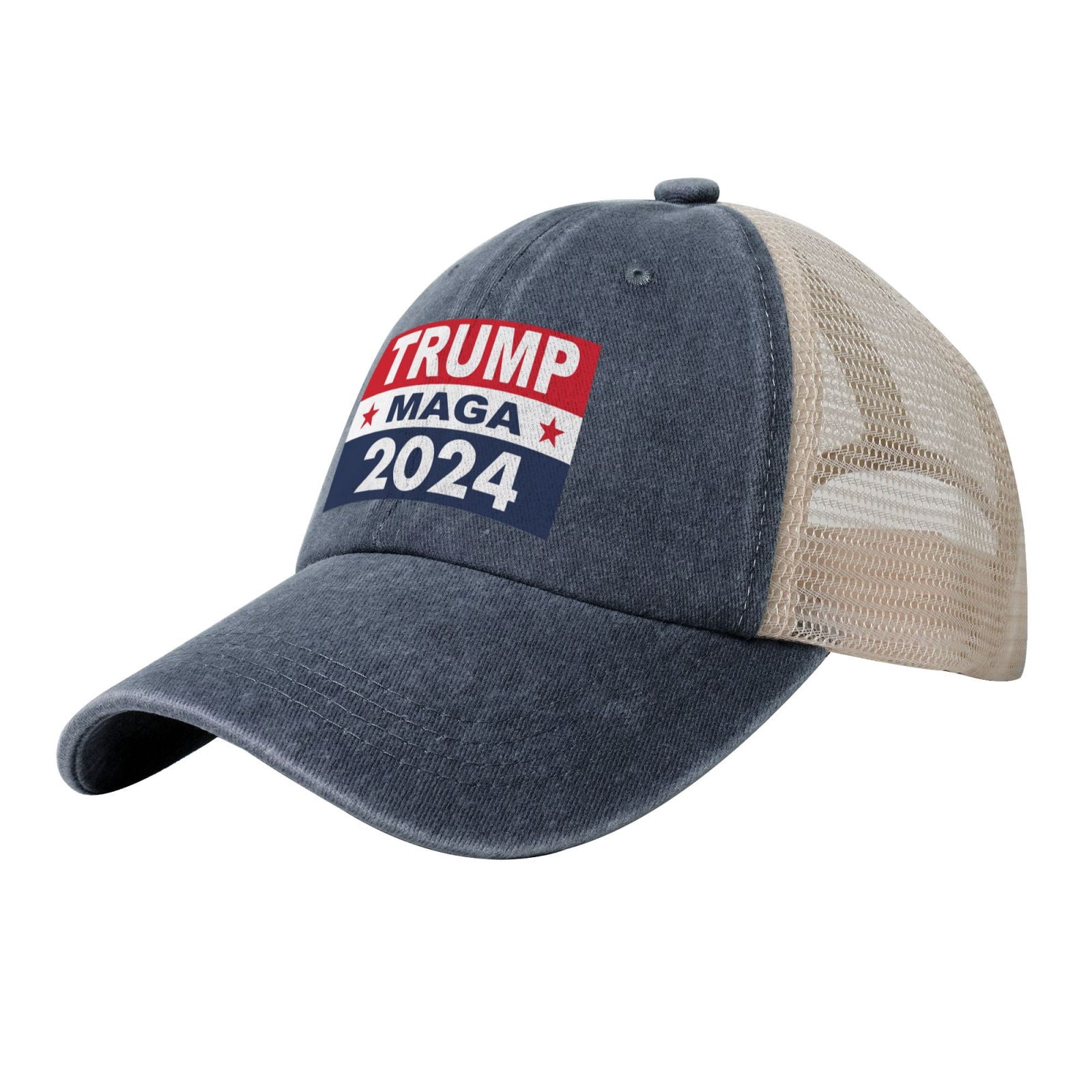 Trump 2024 Make America Great Again Baseball Cap Trucker Hat For Men ...