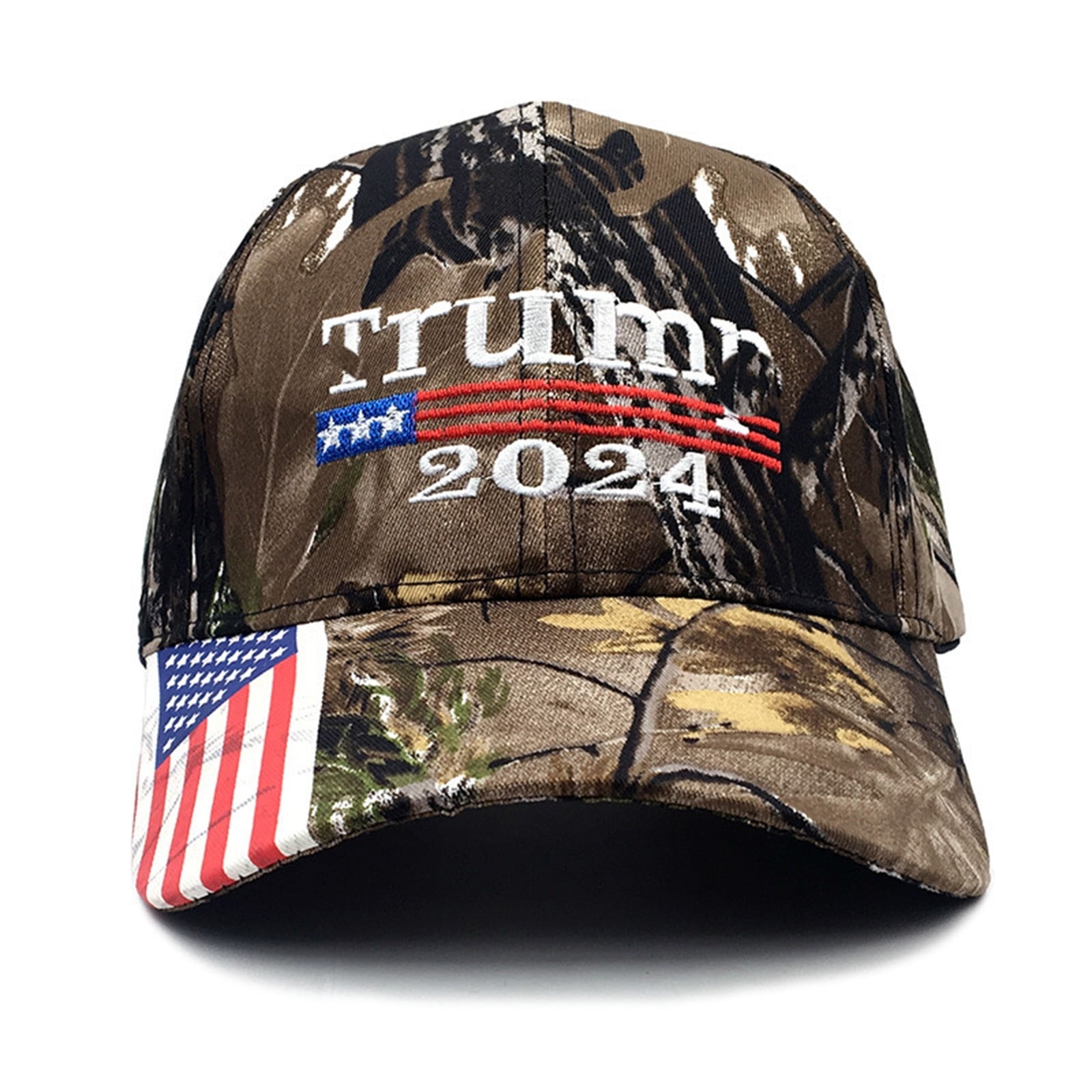 Trump 2024 Official MAGA Hat - Make America Great Again with USA Flag ...