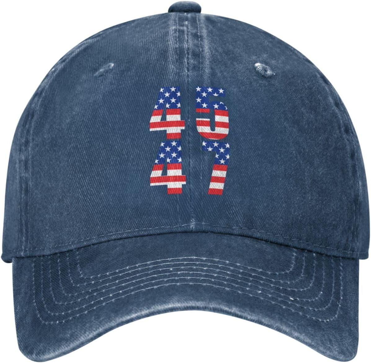 Trump 2024 President Hat Trump 45 and 47 American Flag 45 47 Trump Hat ...