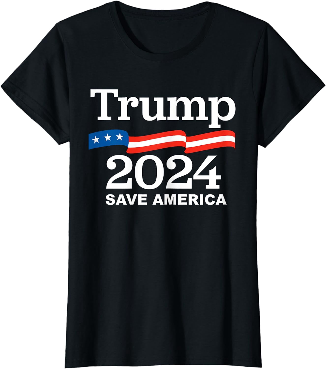 Trump 2024 Save America Trump 2024 T-Shirt - Walmart.com