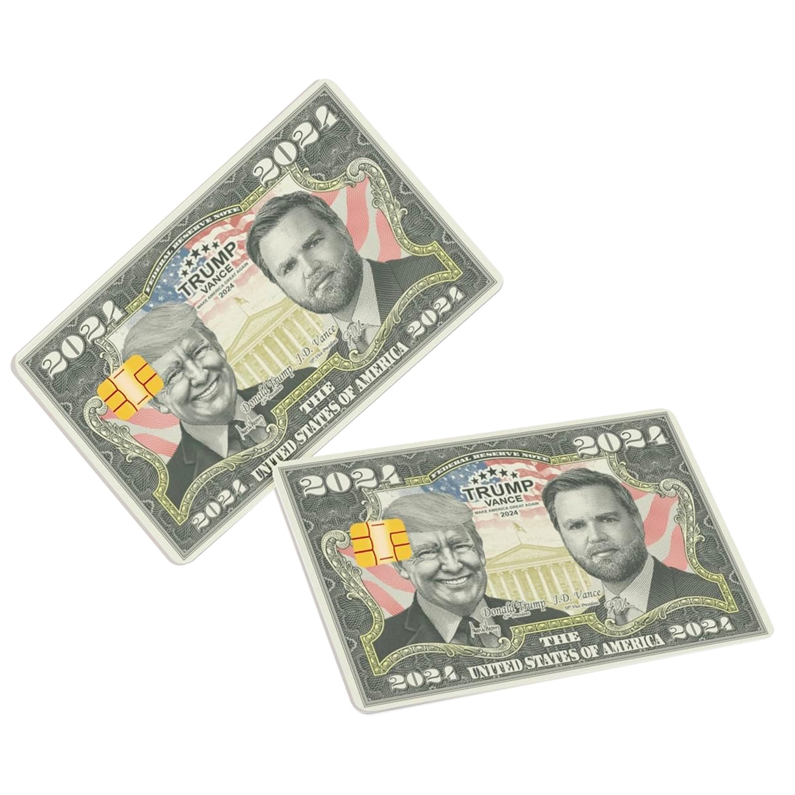 Trump 2024 Stickers Banknote Credit Card Sticker Debit Card Leather ...