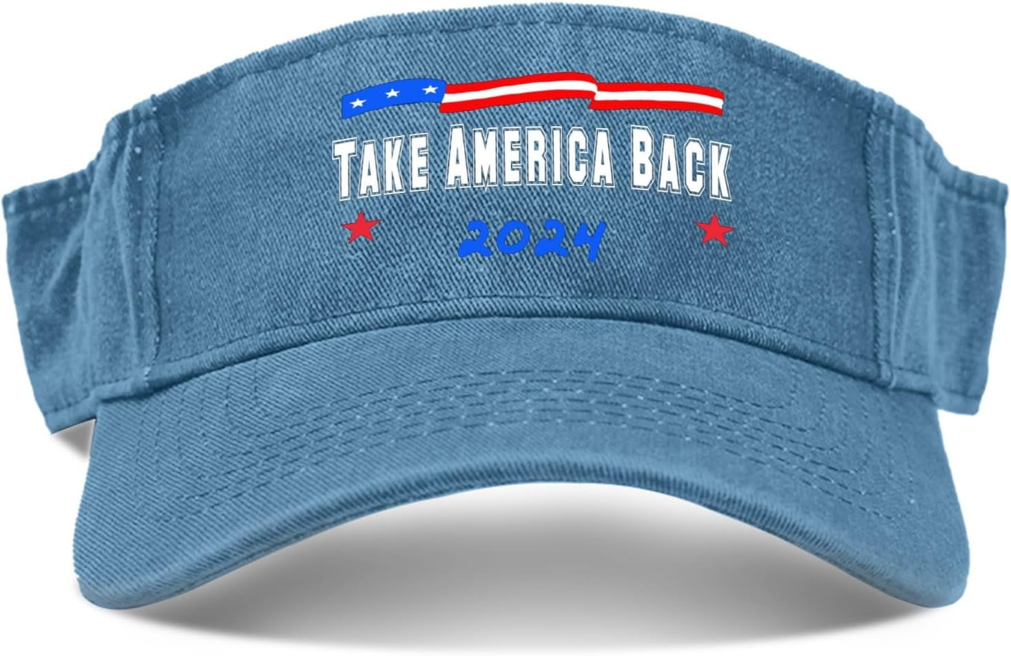 Trump 2024 Take America Back Cap Sun Visors for Women Running Caps ...