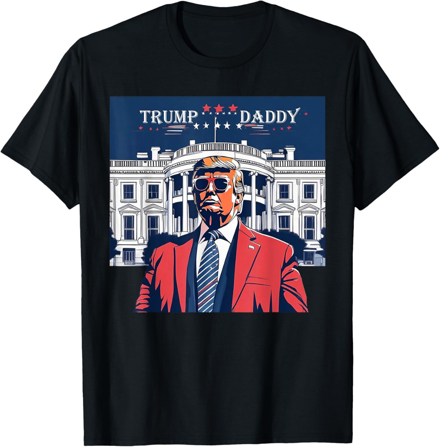 Trump 2024 Take America Back Daddys Home Trump Pink 2024 T Shirt Mens