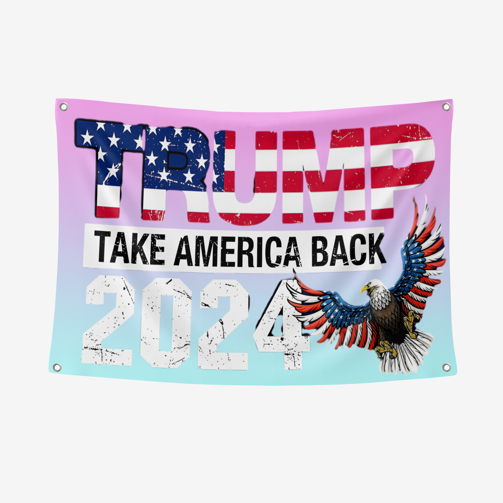 Trump 2024 Take America Back Flag, Durable 2024 Trump for President ...