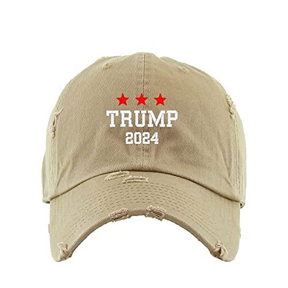 Trump 2024 Vintage Baseball Cap Embroidered Cotton Adjustable ...