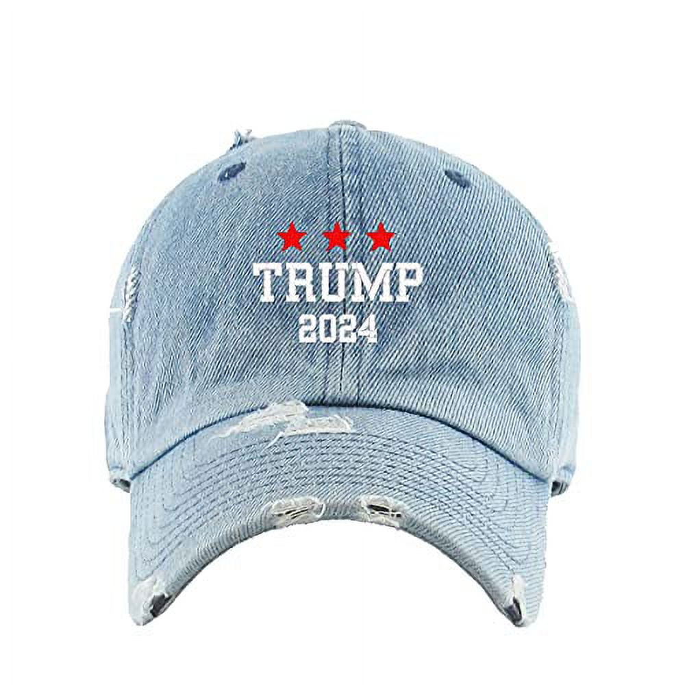 Trump 2024 Vintage Baseball Cap Embroidered Cotton Adjustable ...