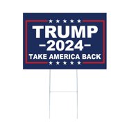 President Donald Trump Big Head Yard Sign, 19" x 14" - Walmart.com