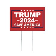 President Donald Trump Big Head Yard Sign, 19" x 14" - Walmart.com