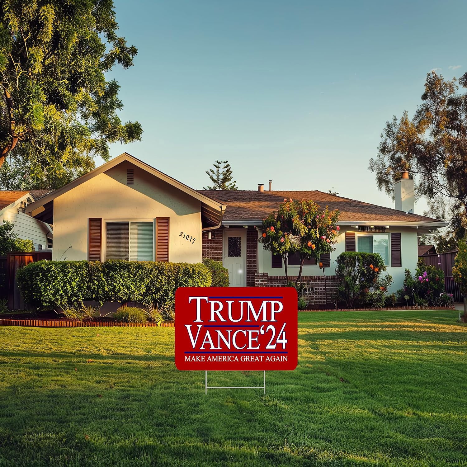 Trump 2024 Yard Signs, Yard Signs 2024 Double Sided Fade Resistant ...