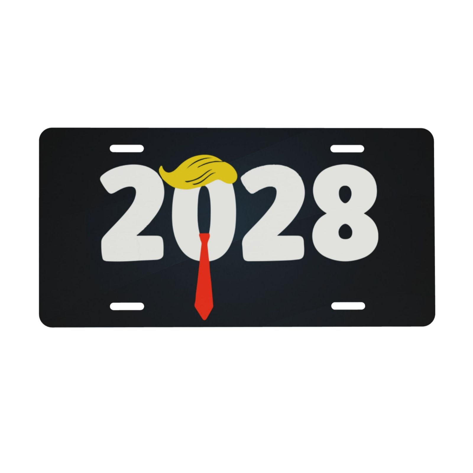 Trump 2028 License Plate 6x12 Inch Thickening Aluminum Metal Decorative ...