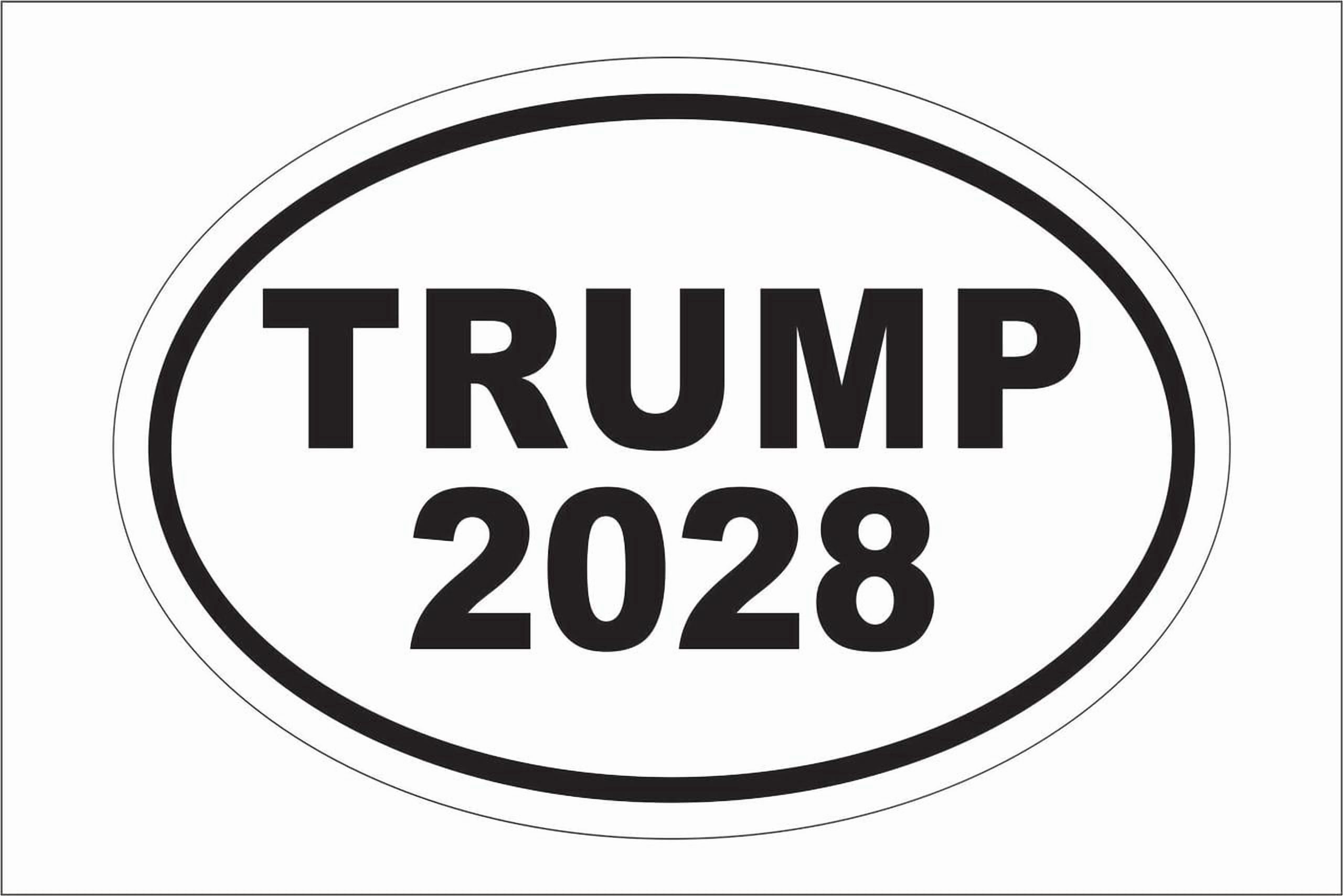 Trump 2028 Oval Take America Back! Donald Sticker Decal Vinyl Laptop 5 ...