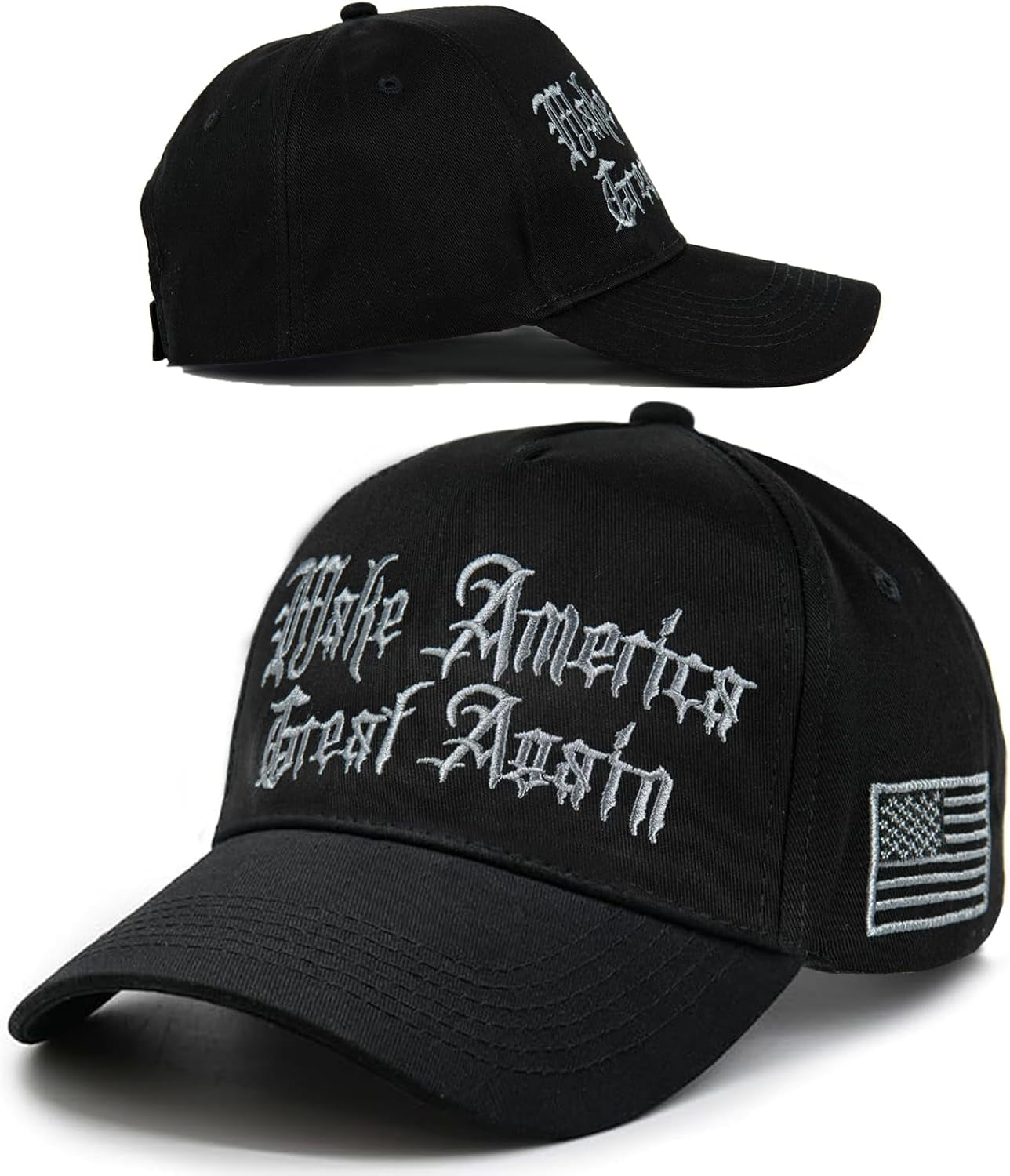 Trump 45-47 MAGA Hat Dark MAGA Hats Trump Merchandise Donald Trump ...