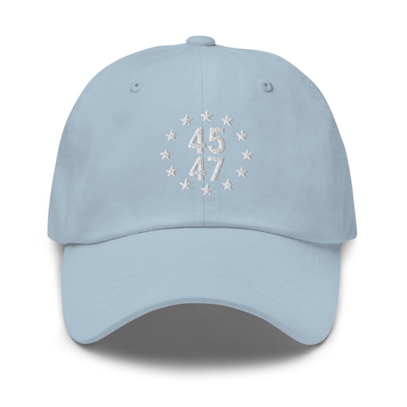 Trump 45 47 hat, Embroidered Dad hat, Trump 2024 President, MAGA hat ...
