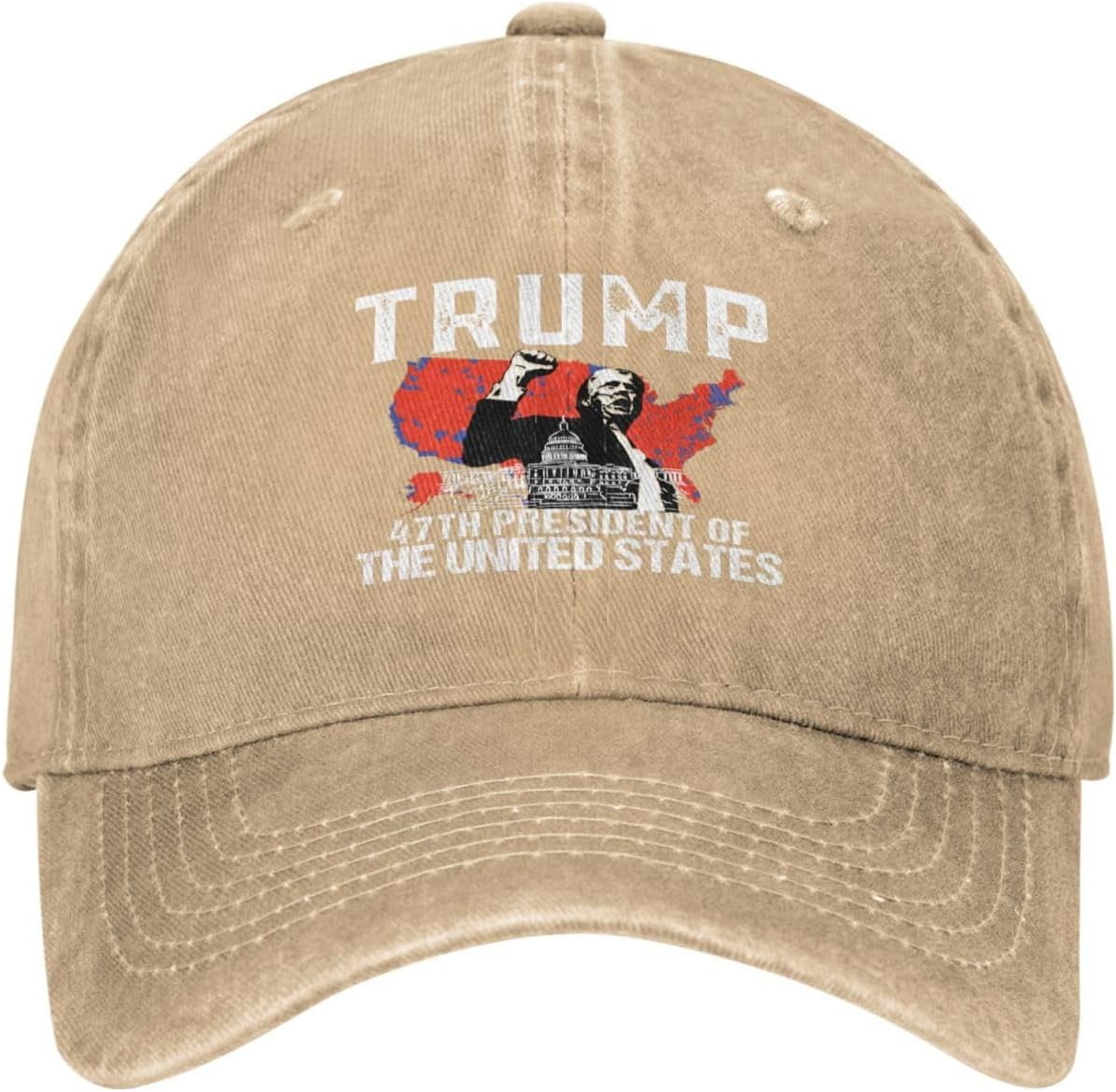 Trump 47 Hat Map of 2024 Election 2025 Presidential Inauguration Day ...