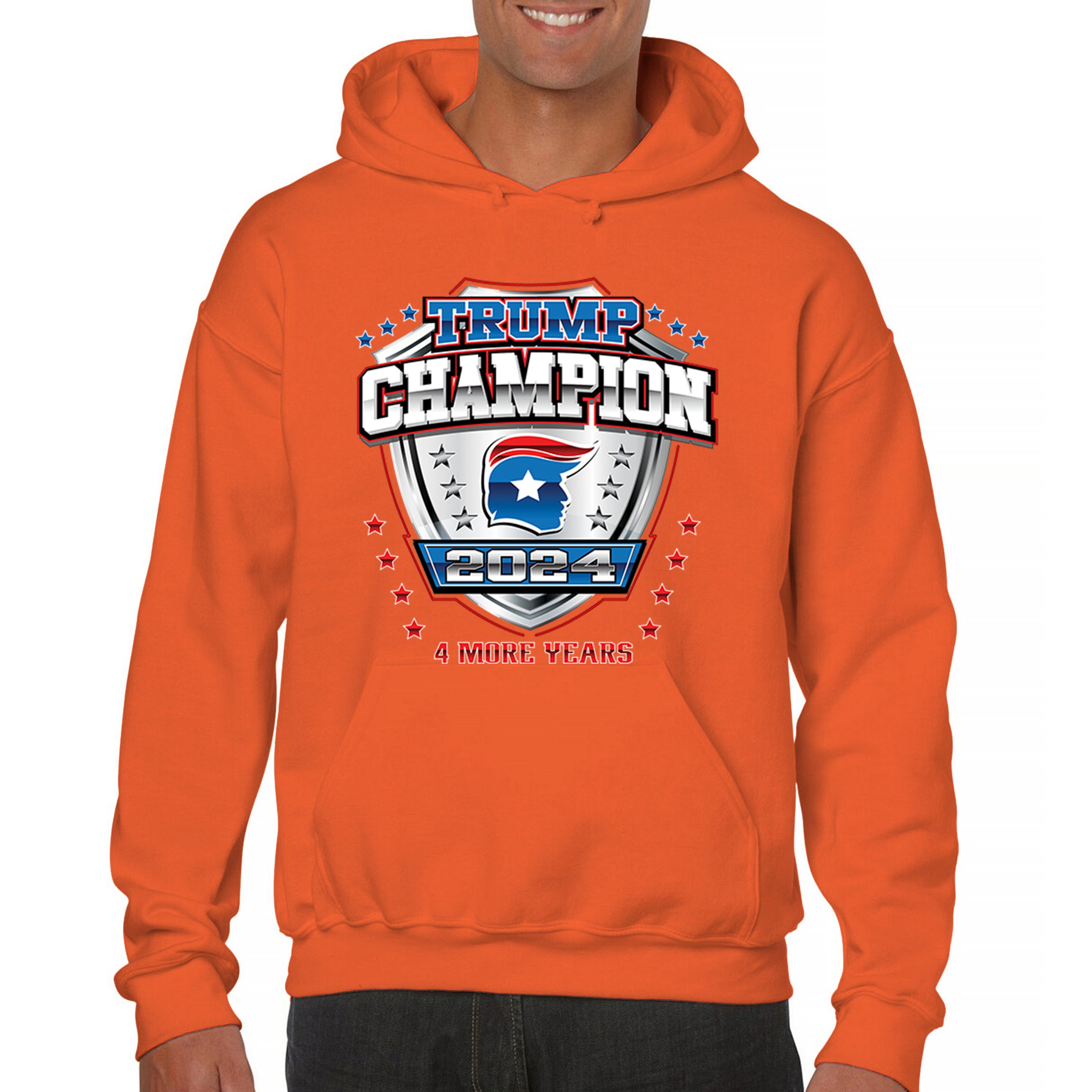 Trump Champion 2024 4 More Years Sweatshirt MAGA 47th President Make ...