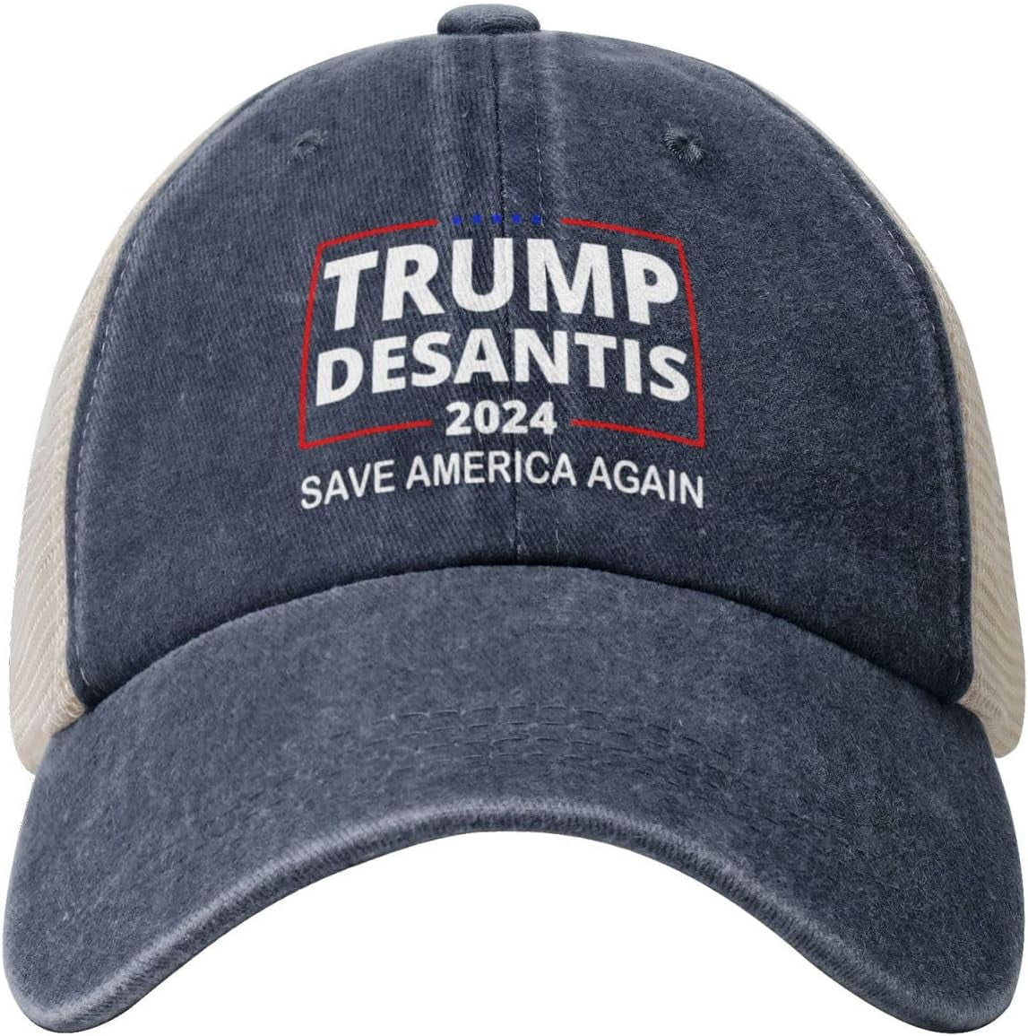 Trump Desantis 2024 Save America Again Republican Cowboy Hat Men ...