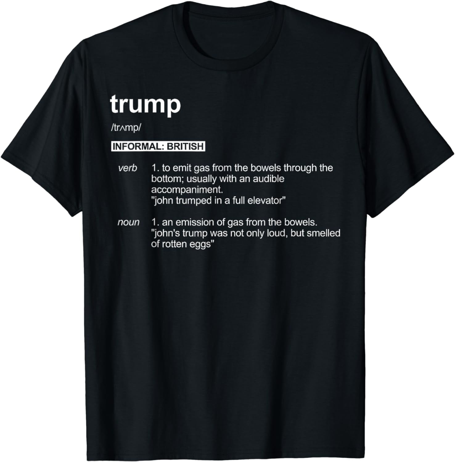 Trump Dictionary Definition T-Shirt - Walmart.com