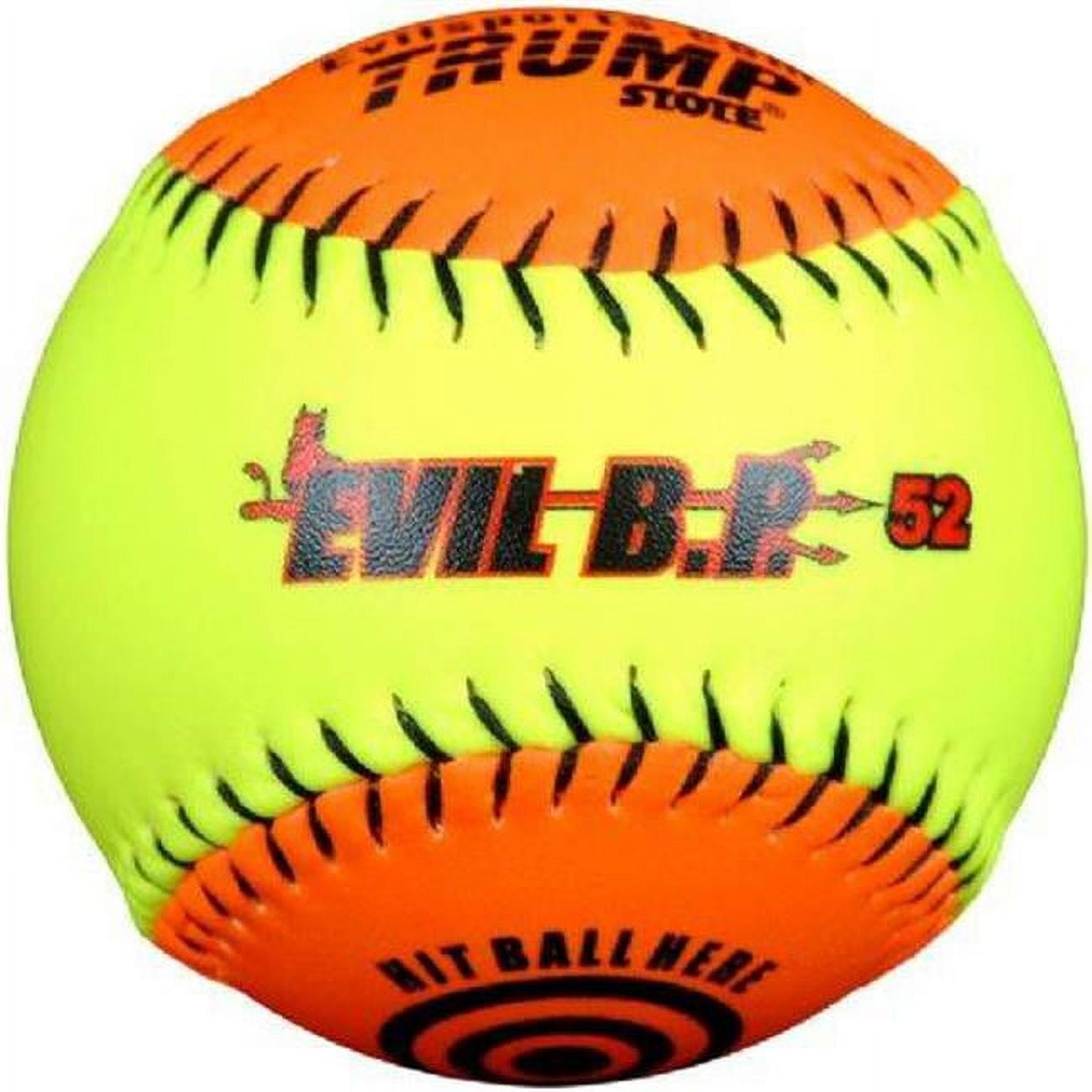 Trump & Evil Sports 12 in. Batting Practice 52-300 Synthetic Leather ...