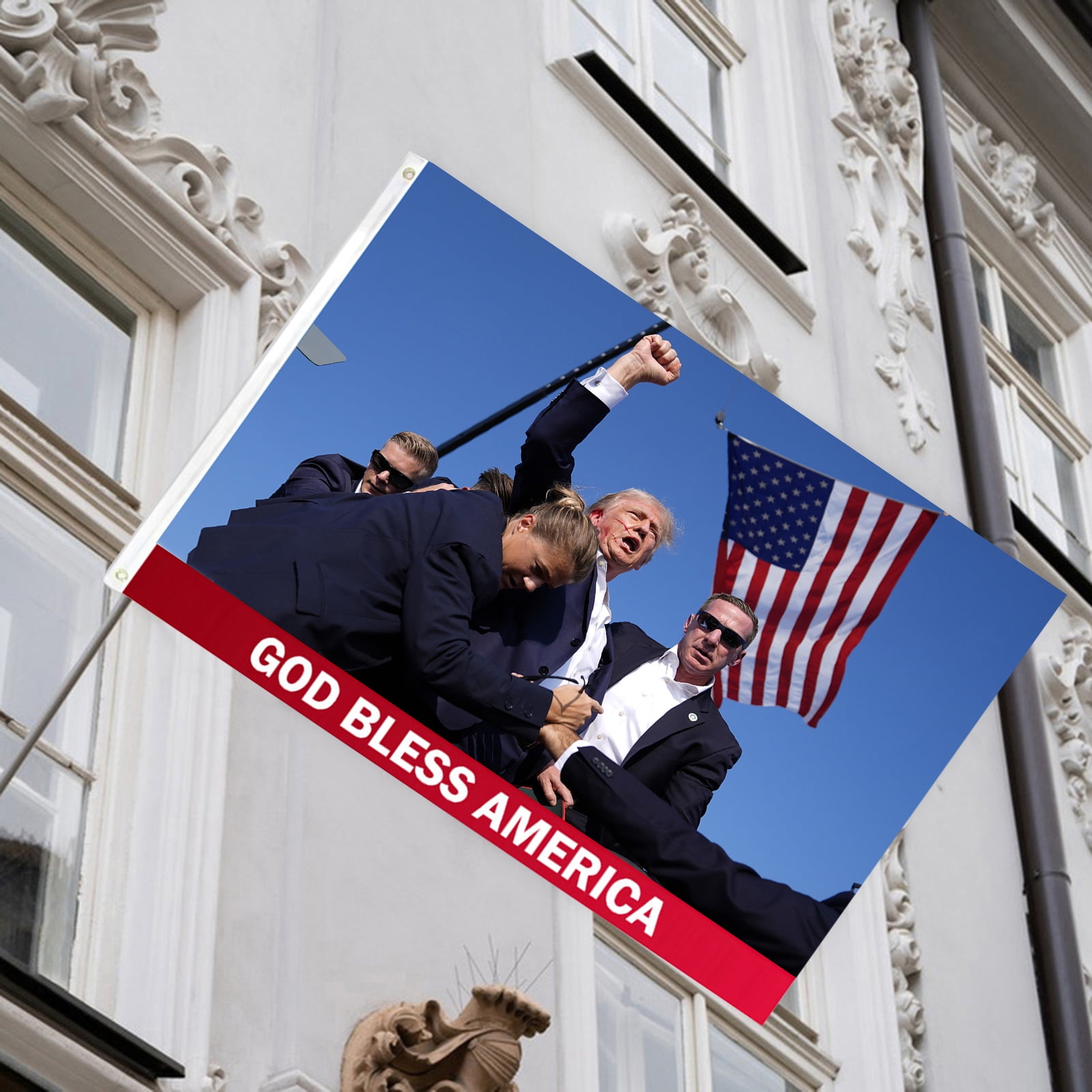 Trump Flag America 2024 Election Flag 3x5ft Double-Sided Print Fade ...