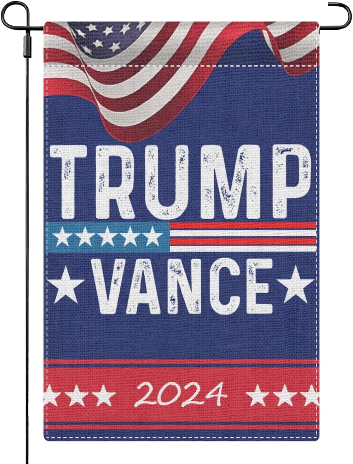 Trump Flag Trump Vance 2024 Flag Trump Vance 2024 Garden Flag Personalized Garden Flag 12x18 ...