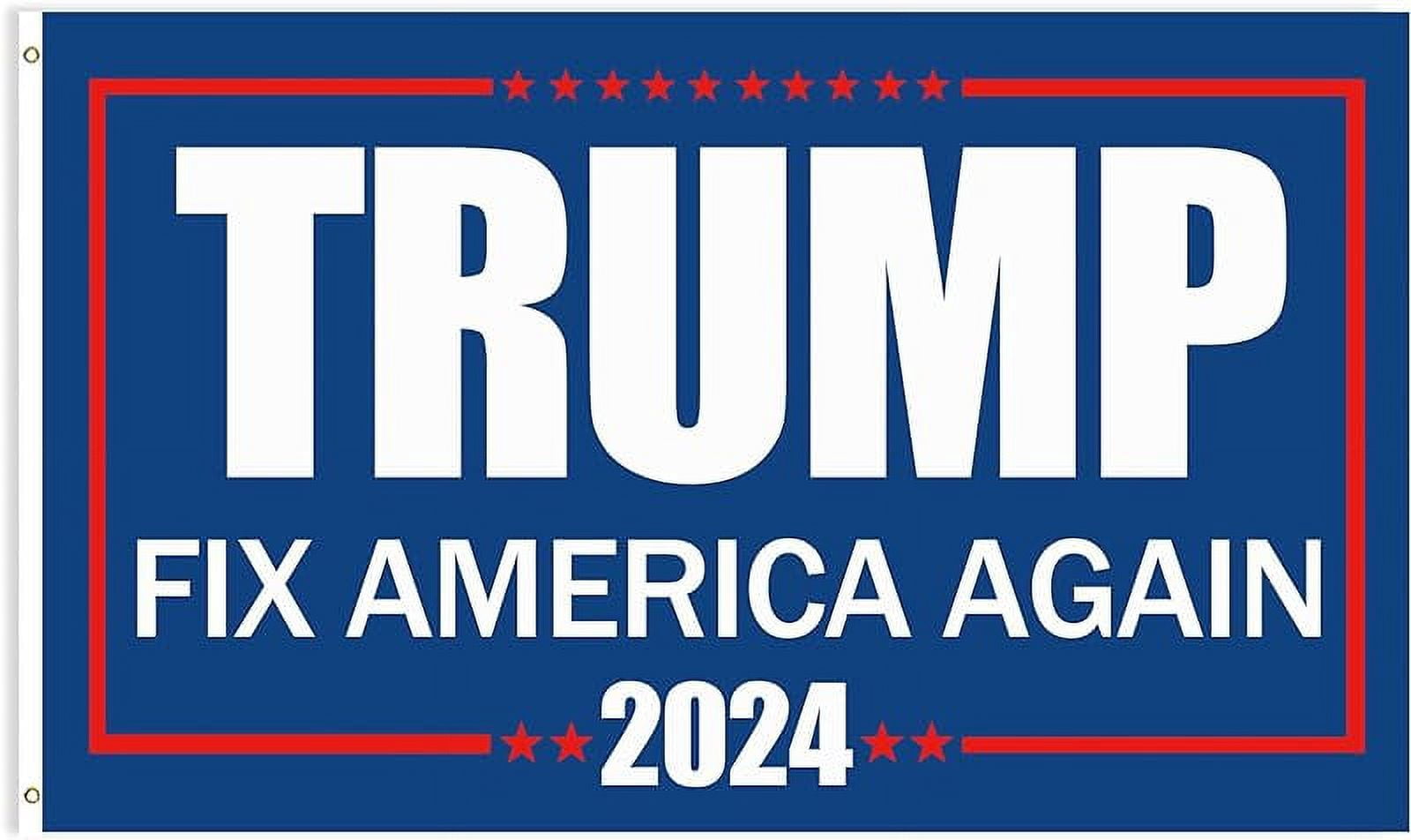 Trump Flags 3x5 Ft Save America Again Trump 2024 Flags For Outdoor With ...