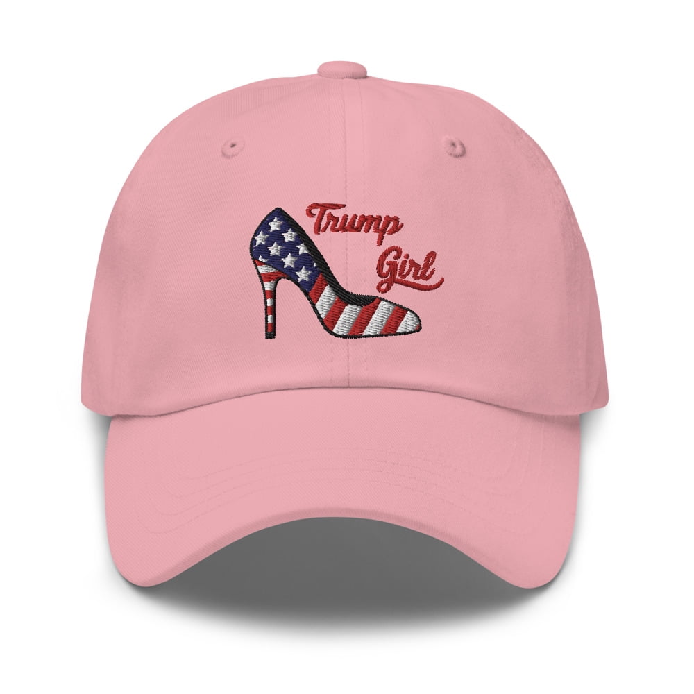 Trump Girl Hat, Trump Girl Dad Hat, Conservative Hat, American Flag Hat ...