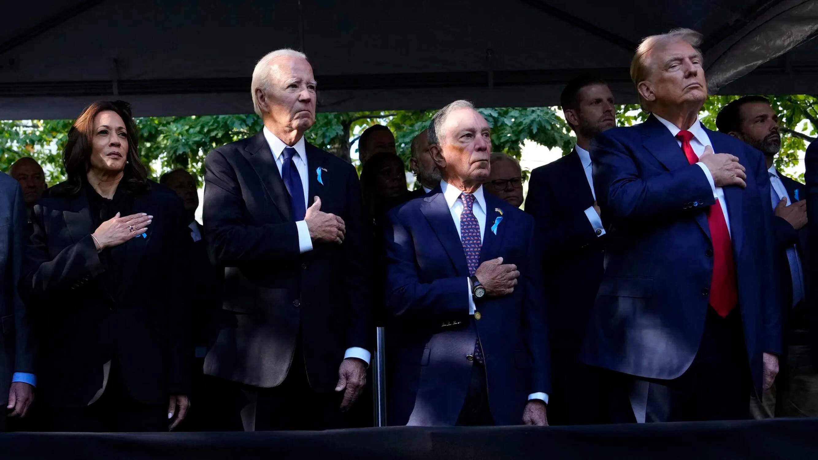 Trump Harris Biden 2024 9/11 911 Glossy Poster Picture Photo Print ...