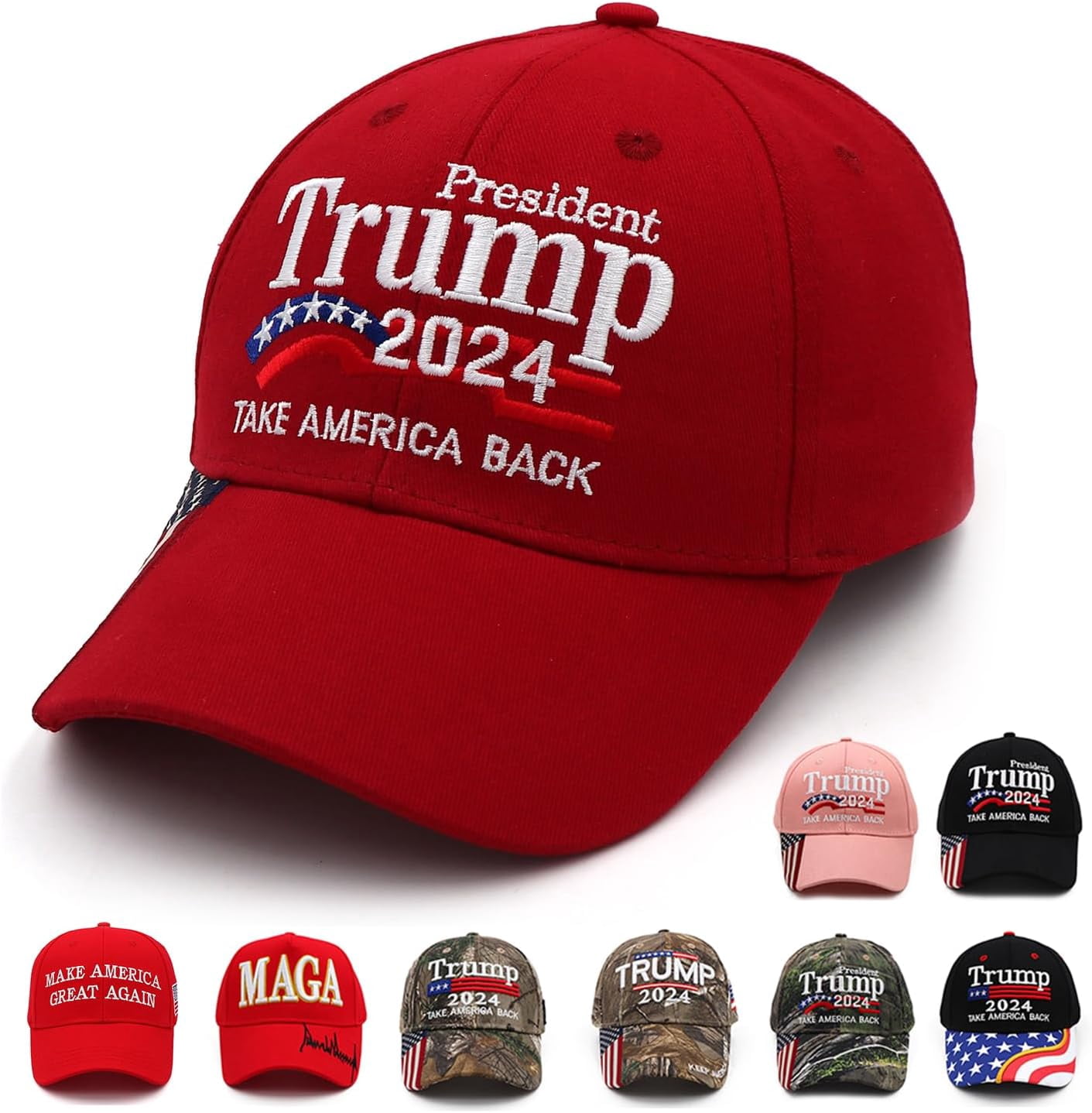 Trump Hat Donald Trump 2024 Hat Hat Trump Merchandise Embroidery ...