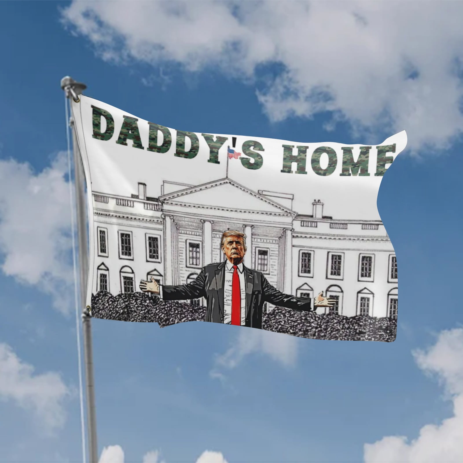 Trump Inauguration Day 2025 47th America President Flags 3x5 Outdoor ...