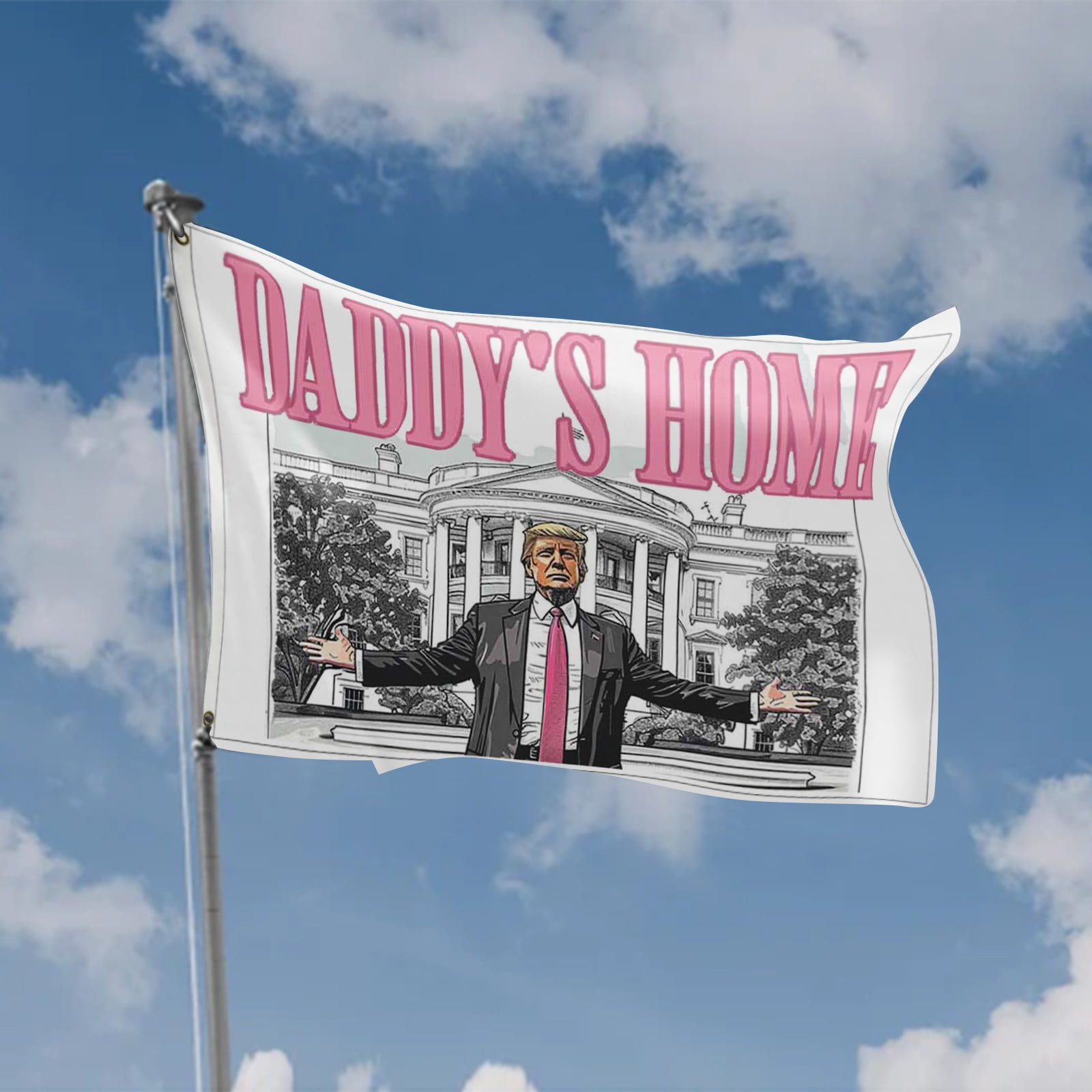 Trump Inauguration Day 2025 47th America President Flags 3x5 Outdoor ...