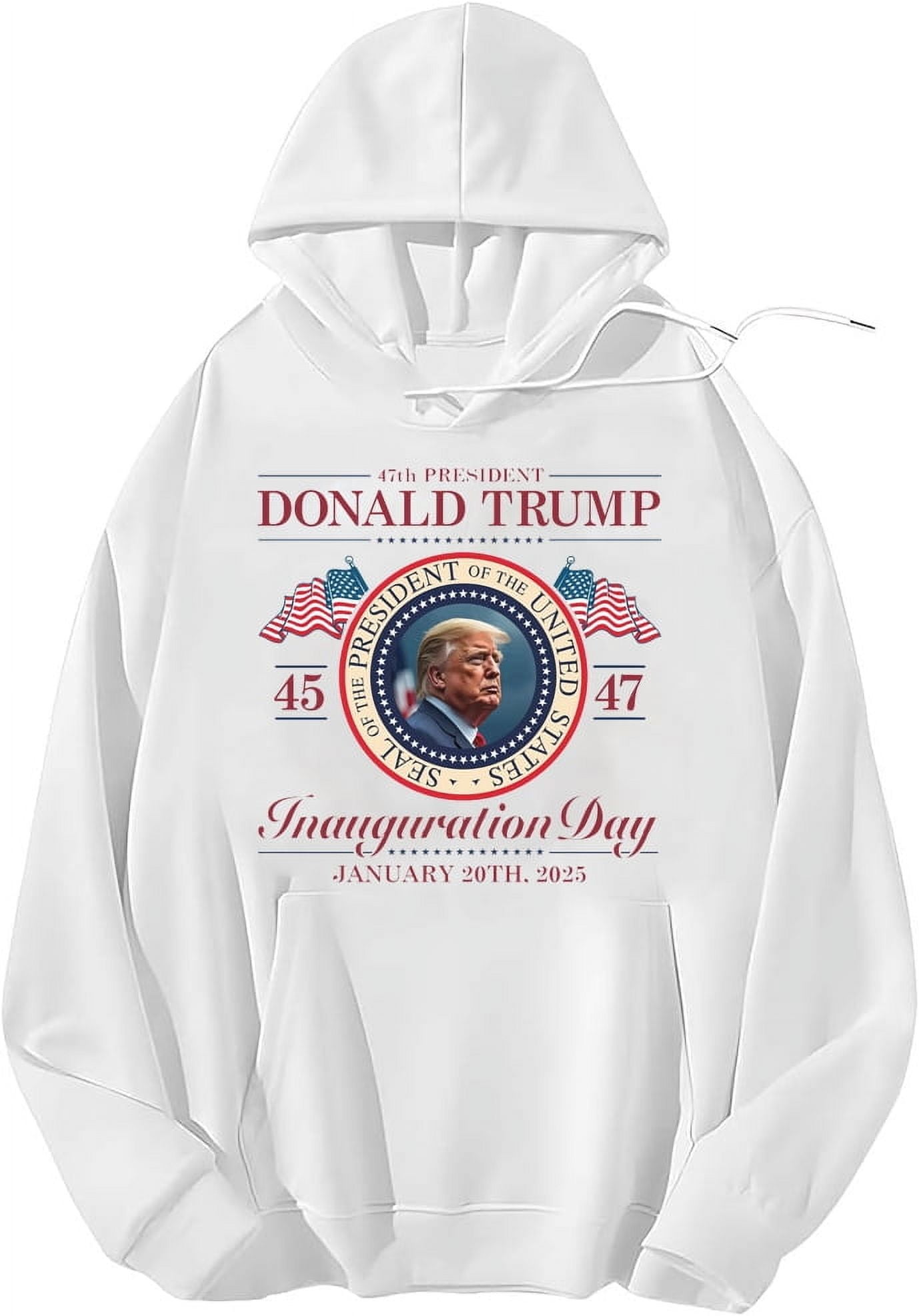 Trump Inauguration Day Hoodie, Trump 47 Sweatshirt, Inauguration Day ...
