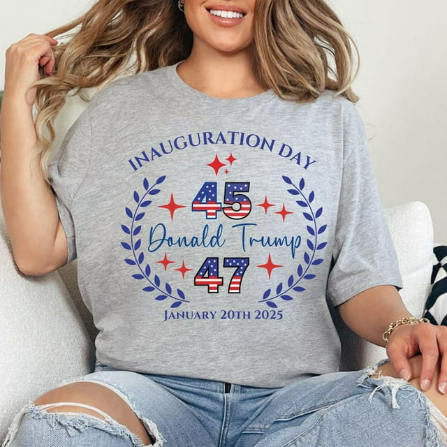 Trump Inauguration Day Shirt 47th President Of The United States ...
