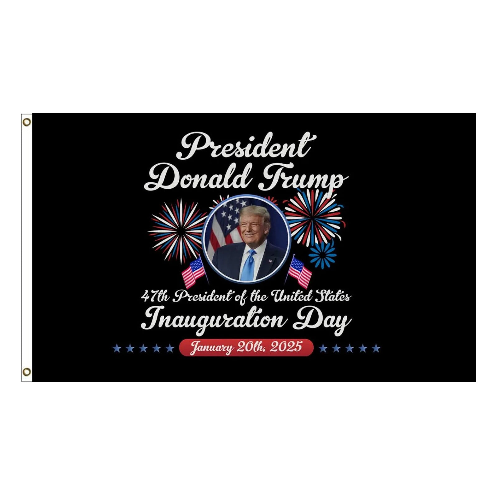 Trump Inauguration Flag 47 President American Flag Inauguration 2025 ...
