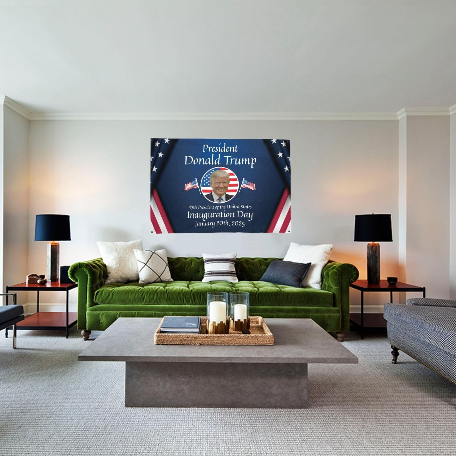 Trump Inauguration Flag Trump Flag 2025 Inauguration Day 47th President ...