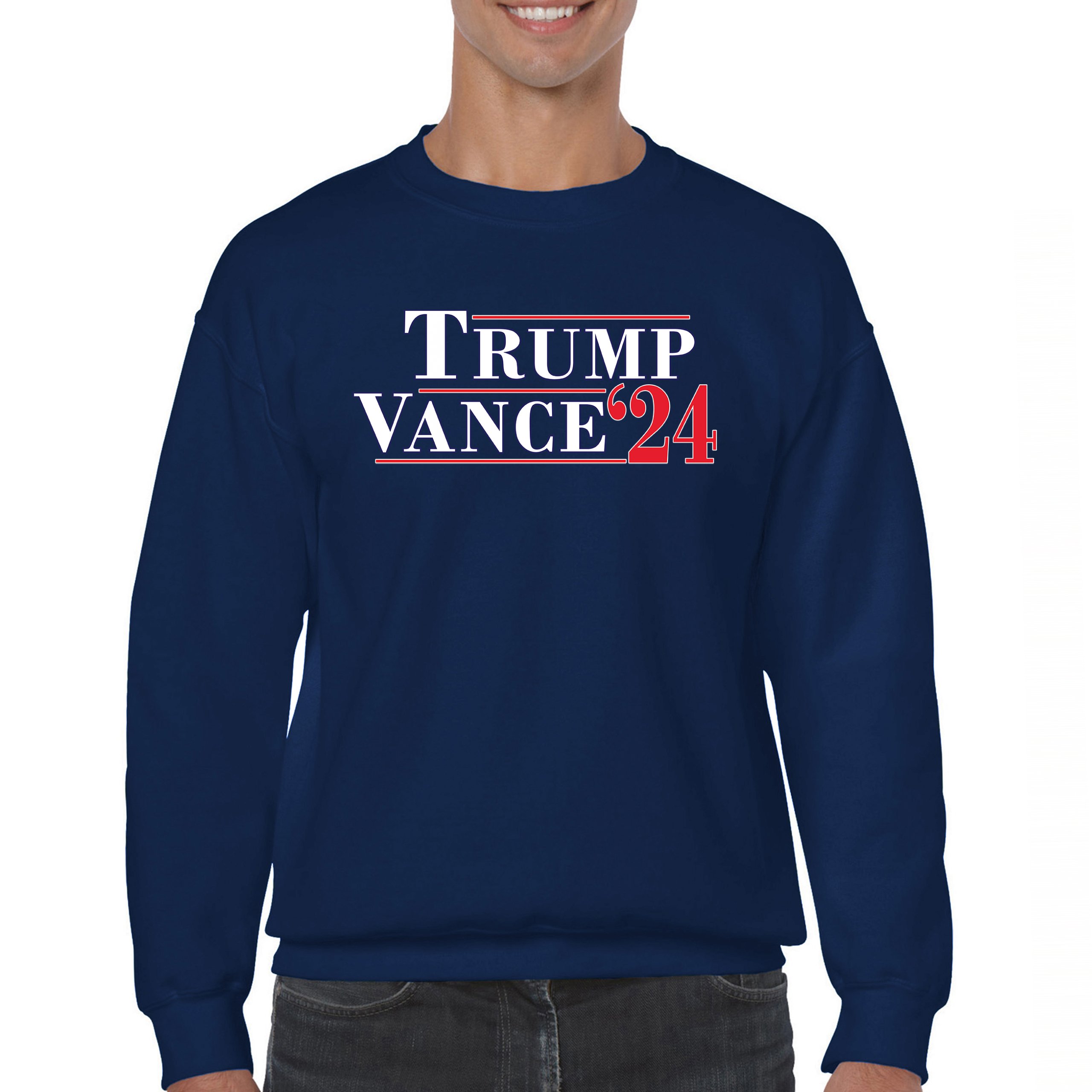 Trump JD Vance 24 Sweatshirt MAGA Make America Great Again Take USA ...