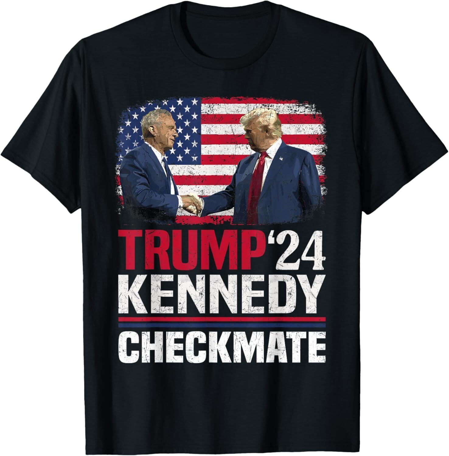 Trump Kennedy Checkmate 2024 Vote For Trump And Kennedy Unisex T-Shirt ...