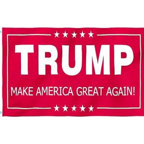 Patriotic MAGA and Trump Flags for Patio Garden Outdoor Decorations